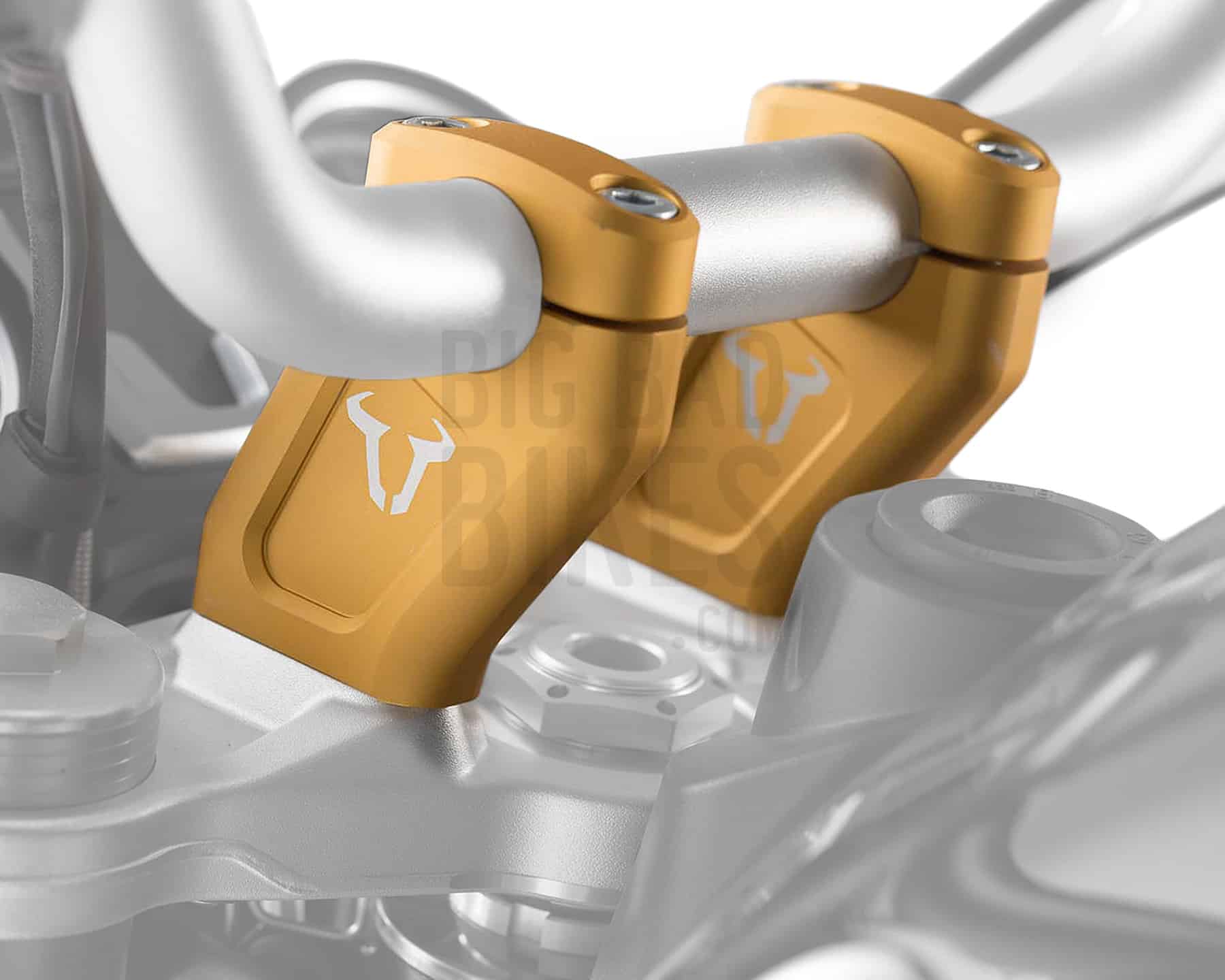 SW-Motech Barback Risers for BMW RNineT - Gold - bigbadbikes.com™