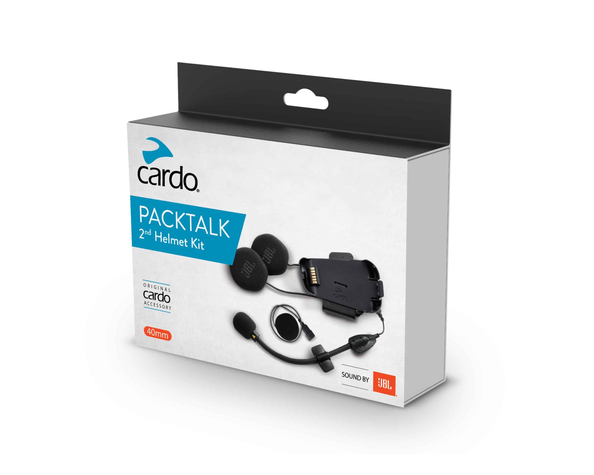 CARDO ACCESSORY - PACKTALK EDGE - 2ND HELMET KIT - JBL - BigBadBikes.com™