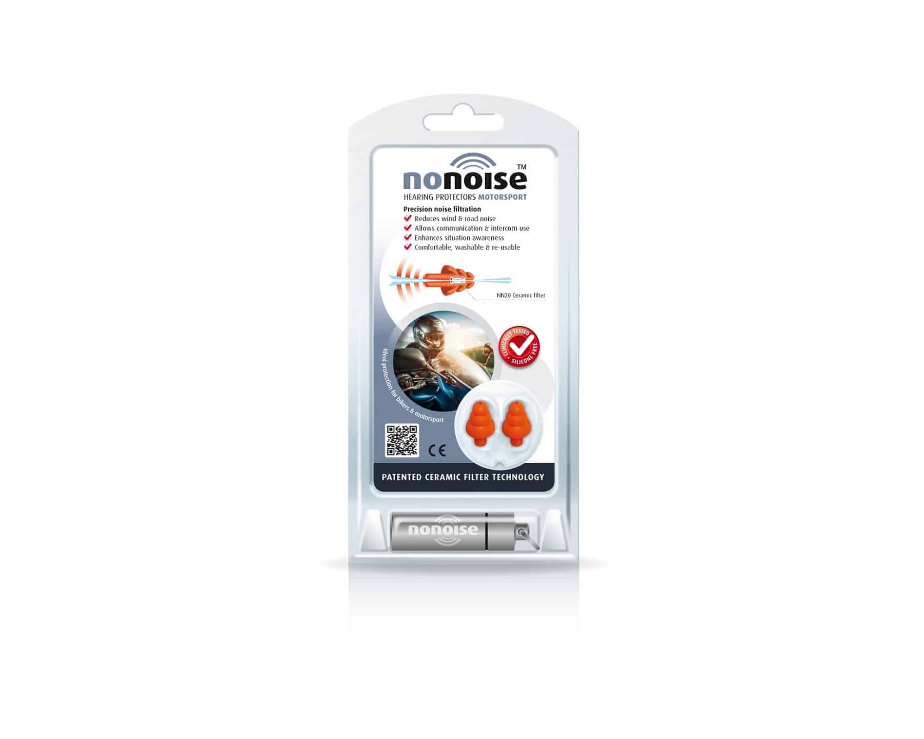 NoNoise Earplugs - Motorsports - bigbadbikes.com™