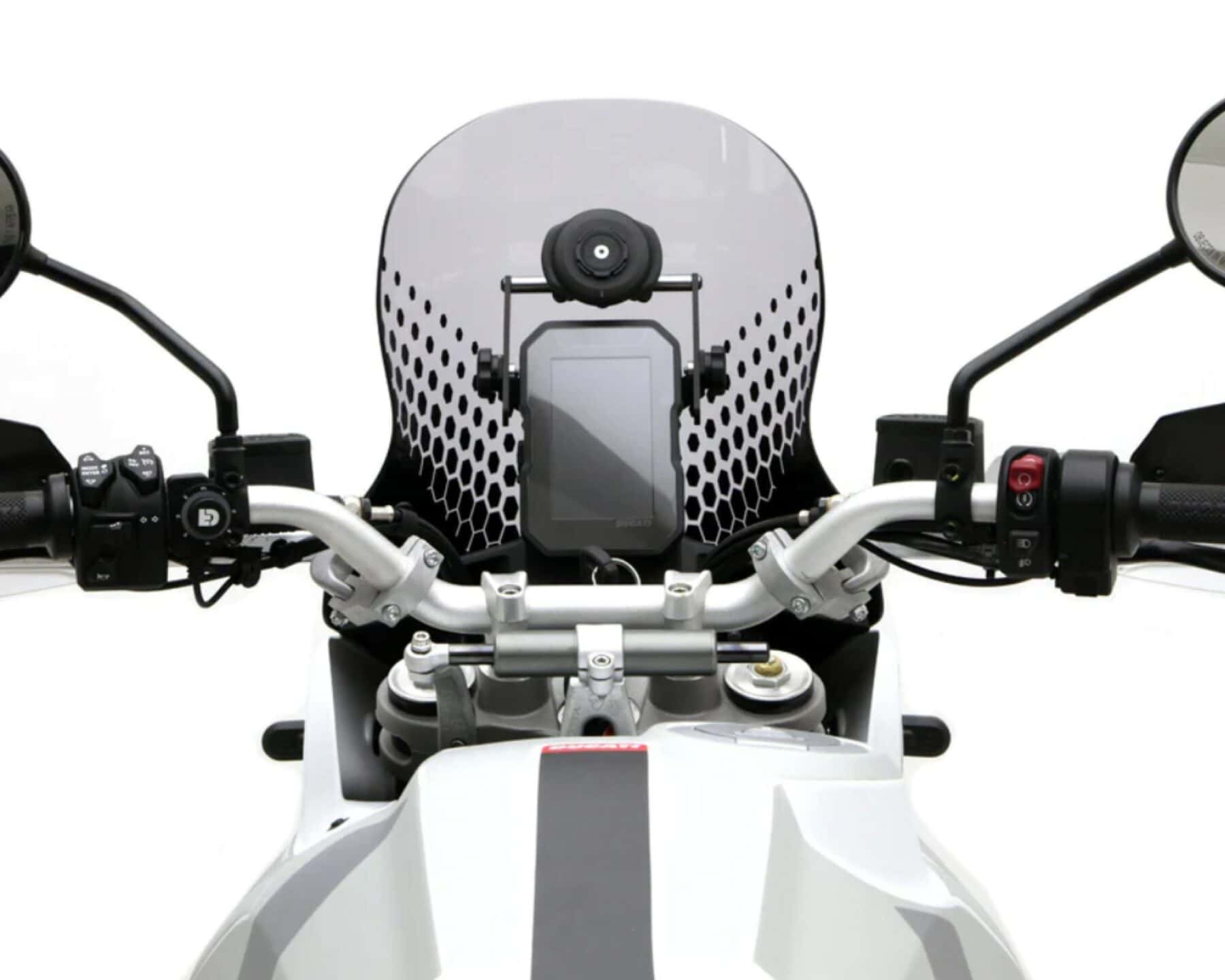 DENALI Rally phone & GPS mount for Ducati DesertX - bigbadbikes.com™
