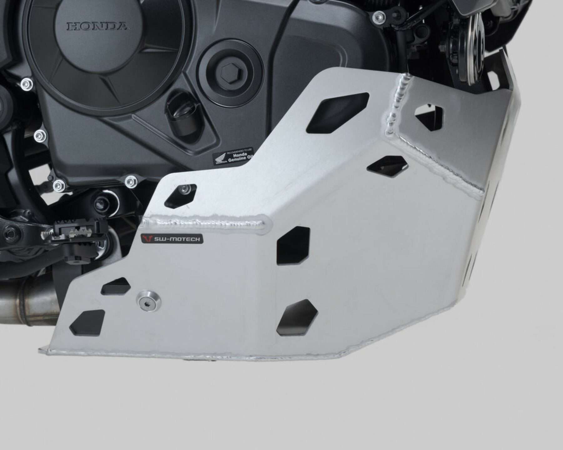SW-Motech Sump Guard for Honda XL750 Transalp - Silver - bigbadbikes.com™