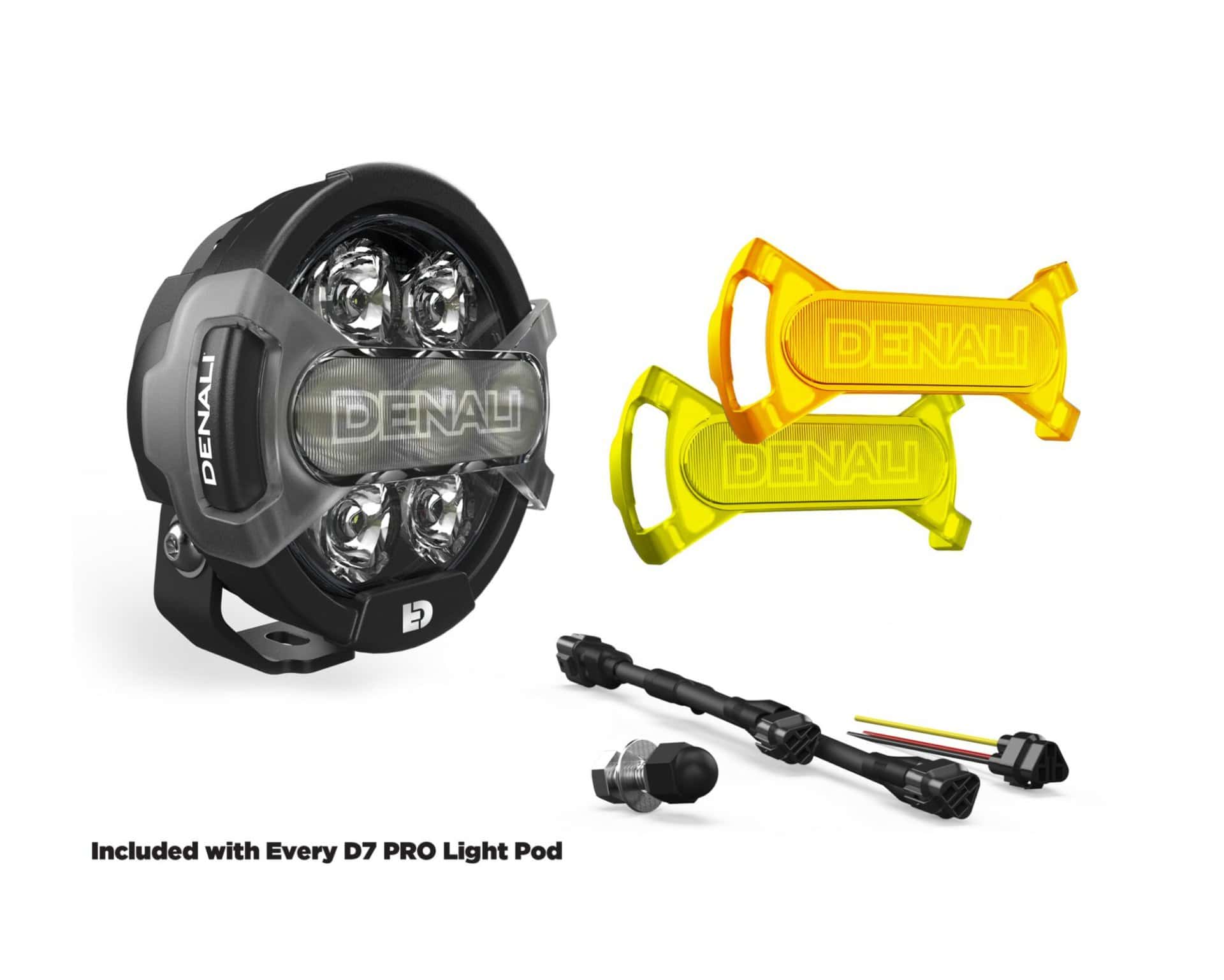 DENALI D7 PRO Multi-Beam Auxiliary Light Pods with Modular X-Lens ...
