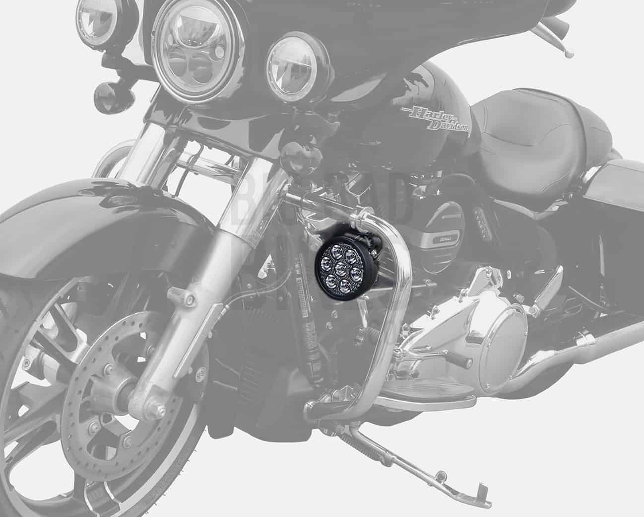 DENALI D7 Auxiliary LED Lights - Lights Only - Set of 2 - bigbadbikes.com™